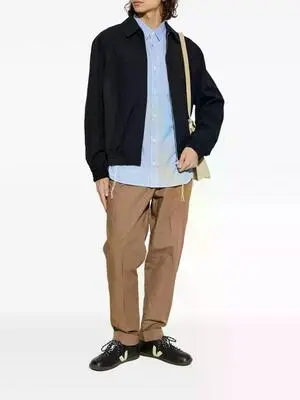 Comme Des Garçons Checked Panelled Shirt