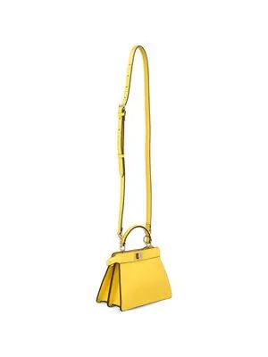 Fendi Peekaboo Iseeu Petite Leather Handbag - Multicolor