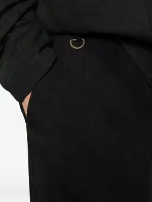 MARSEM Wide Leg D-ring Trousers