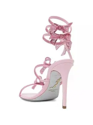 Rene Caovilla 100mm Crystal-embellished Sandals