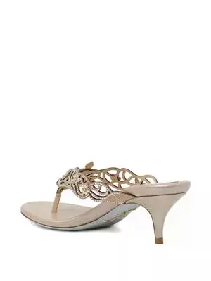 Rene Caovilla 60mm Crystal-embellished Sandals