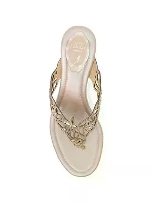 Rene Caovilla 60mm Crystal-embellished Sandals
