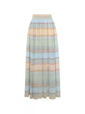 Zimmermann Indra Stripe Long Skirt