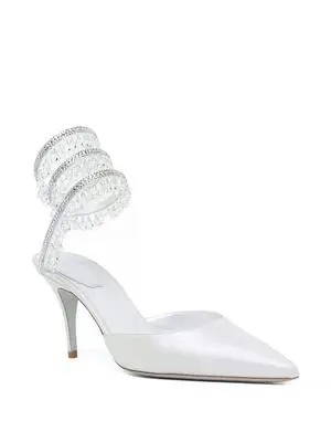 Rene Caovilla 80mm Crystal-embellished Pumps