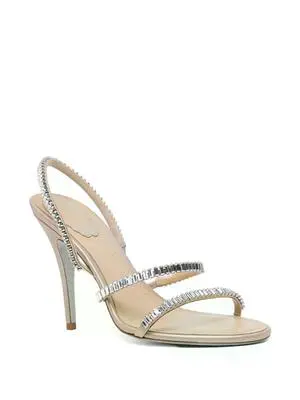 Rene Caovilla Crystal-embellished Sandals
