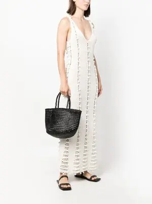 Dragon Diffusion Woven Tote Bag - Multicolor