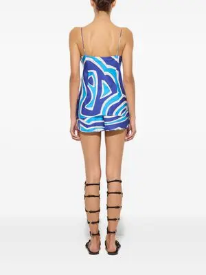 Emilio Pucci Printed Silk Camisole