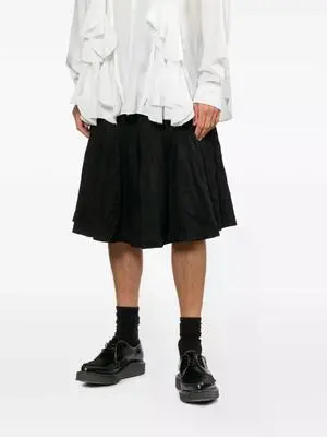 Comme Des Garçons Pleated Shorts