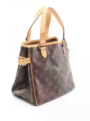 LOUIS VUITTON Monogram Vertical Batignolles Pm Handbag