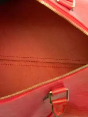 LOUIS VUITTON Epi Speedy 30 Boston Bag