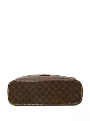 Celine Macadam Coated Canvas Vanity Bag