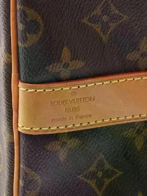 LOUIS VUITTON Keepall Bandouliere 60 Travel Bag - Brown