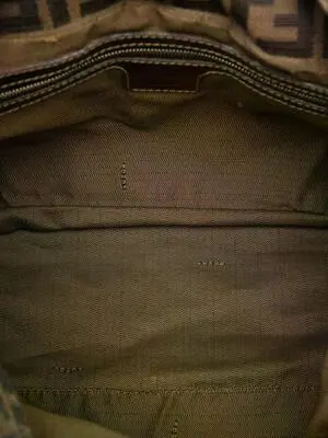 Fendi Small Zucca Canvas Twins Tote Bag