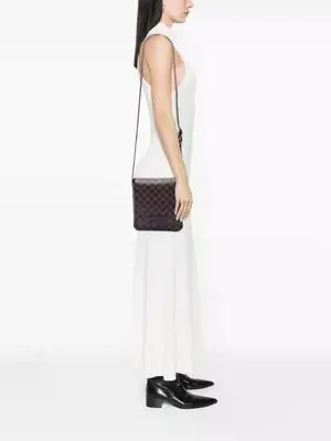 LOUIS VUITTON Damier Ebene Brooklyn Pm Crossbody Bag