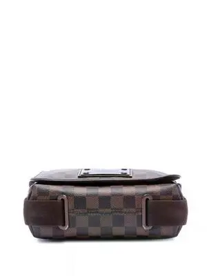 LOUIS VUITTON Damier Ebene Brooklyn Pm Crossbody Bag