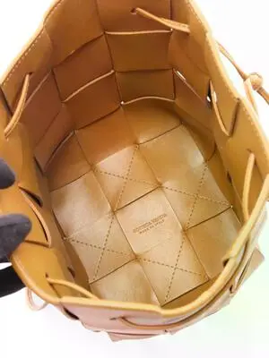 Bottega Veneta Nappa Maxi Intrecciato Cassette Bucket Bag