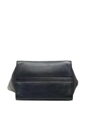 Prada Glace Calf Twin Pocket Double Handle Satchel