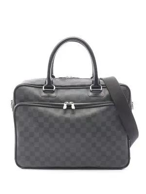 LOUIS VUITTON Damier Graphite Icare Business Bag - Black