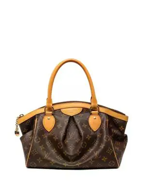 LOUIS VUITTON Tivoli Pm Monogram Canvas Handbag - Brown