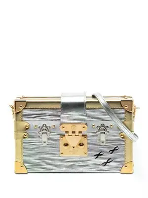 LOUIS VUITTON 2017 Epi Petite Malle Crossbody Bag - Silver