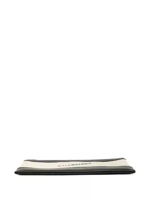 Balenciaga Canvas Navy Clip M Clutch Bag