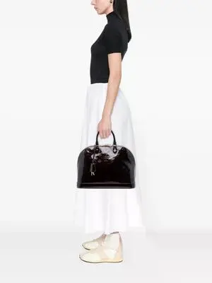 LOUIS VUITTON Monogram Vernis Alma Gm Handbag