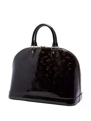 LOUIS VUITTON Monogram Vernis Alma Gm Handbag