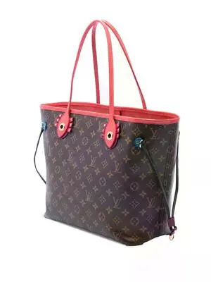 LOUIS VUITTON Monogram Totem Neo Neverfull Mm Tote Bag