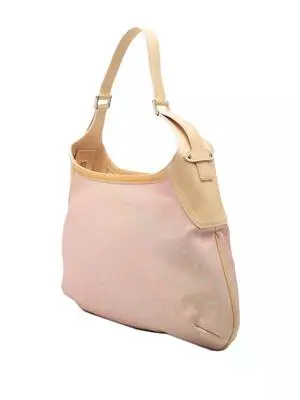 FERRAGAMO Gancini Coated Canvas Hobo Bag