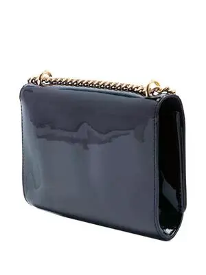 LOUIS VUITTON Vernis Louise Sliding Chain Mm Crossbody Bag - Black