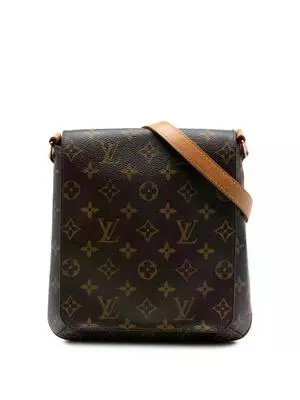 LOUIS VUITTON Monogram Musette Salsa Pm Bag - Brown