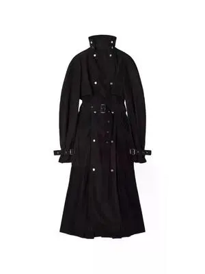 LANVIN Belted Pleated Coat