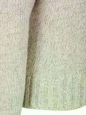 Barena Venezia Ivory Marl Pattern Crew Neck Sweater
