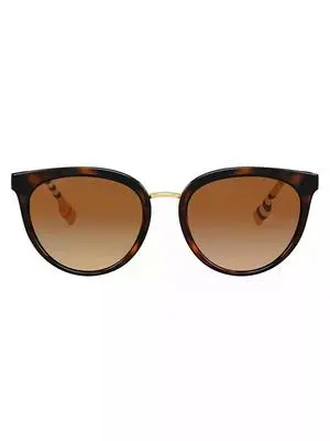 Burberry Willow Panto Sunglasses - Brown