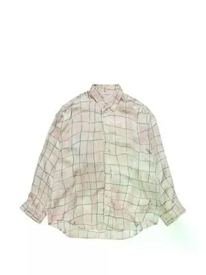 Acne Studios Checked Shirt - Neutrals