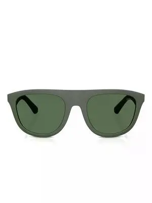 Burberry Rectangle Frame Sunglasses - Green