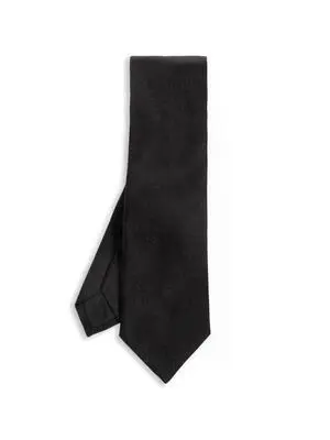Givenchy Logo-print Silk Tie - Black