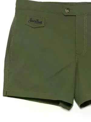 MC2 SAINT BARTH Logo Patch Swim Shorts