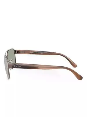 Ray-ban Metal Rectangle Sunglasses
