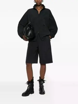 Alexander Wang Logo Perforated Zip-up Jacket