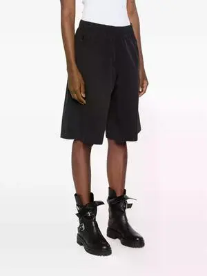 Alexander Wang Perforated Logo Knee-length Shorts