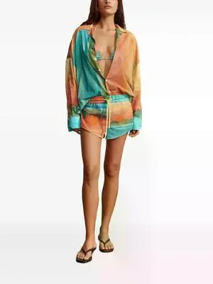 DONDE ESTEBAN Formentera Cotton-voile Shirt