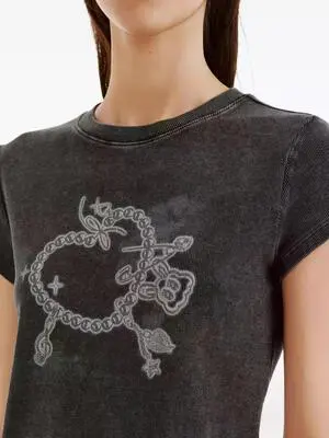 MINI CREAM Graphic Print T-shirt
