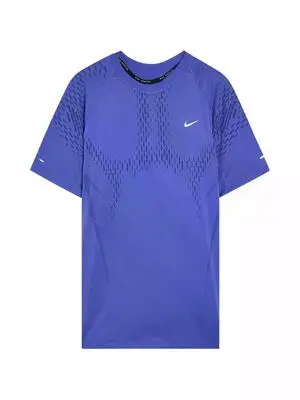 Nike Logo-print Raglan-sleeve T-shirt - Blue
