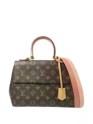 LOUIS VUITTON Monogram Cluny Bb Shoulder Bag - Brown