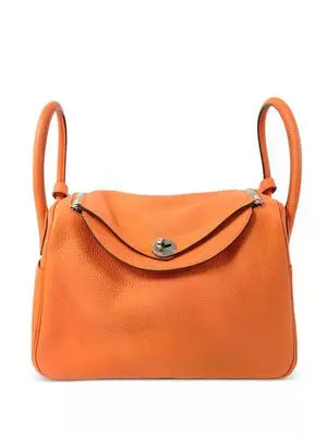Hermès Lindy 30 Tote Bag - Orange
