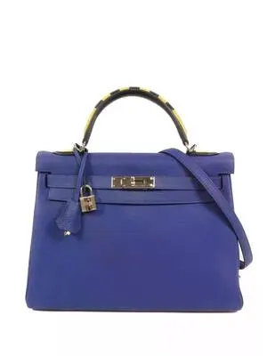 Hermès Kelly 32 Tote Bag - Blue