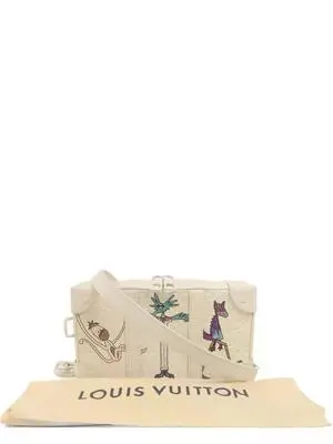 LOUIS VUITTON Monogram Taurillon Shoulder Bag - Neutrals