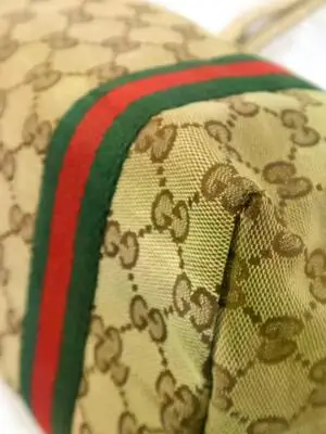 Gucci Gg Canvas Web Shoulder Bag