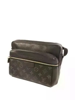 LOUIS VUITTON Monogram Eclipse Taiga Messenger Bag